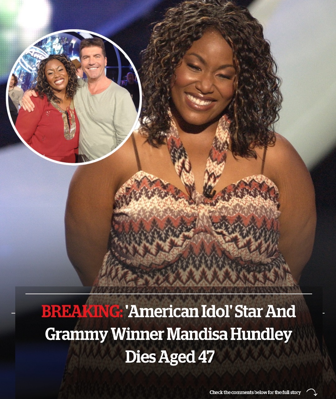 'American Idol' star and Grammy winner Mandisa Hundley dies aged 47 ...