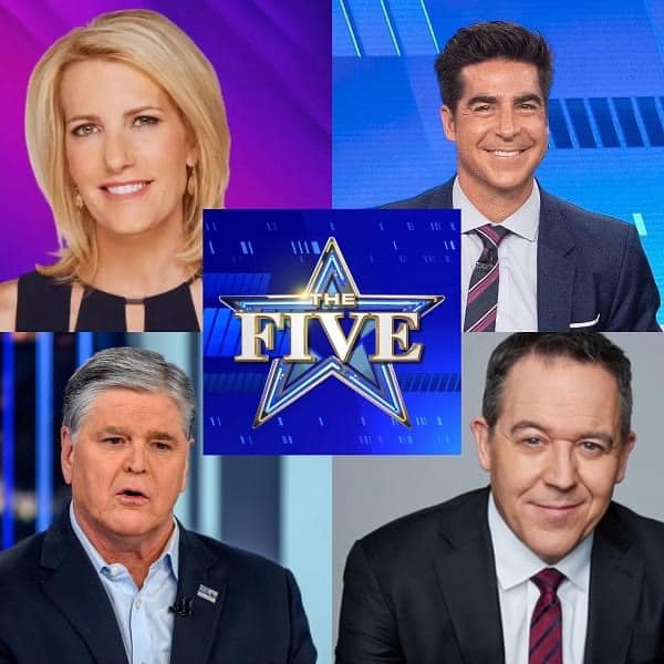 ‘The Five’ makes TV history, dethrones ‘Tucker Carlson Tonight’ to ...