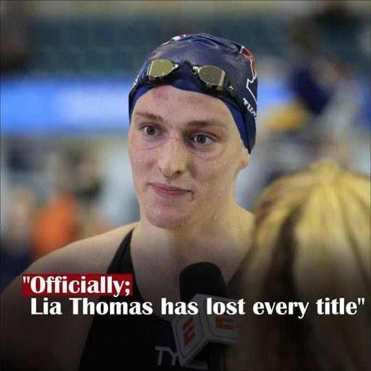 BREAKING: NGB Shatters Dreams: Lia Thomas’ Wins, Titles, and Records Stripped of Recognition ...