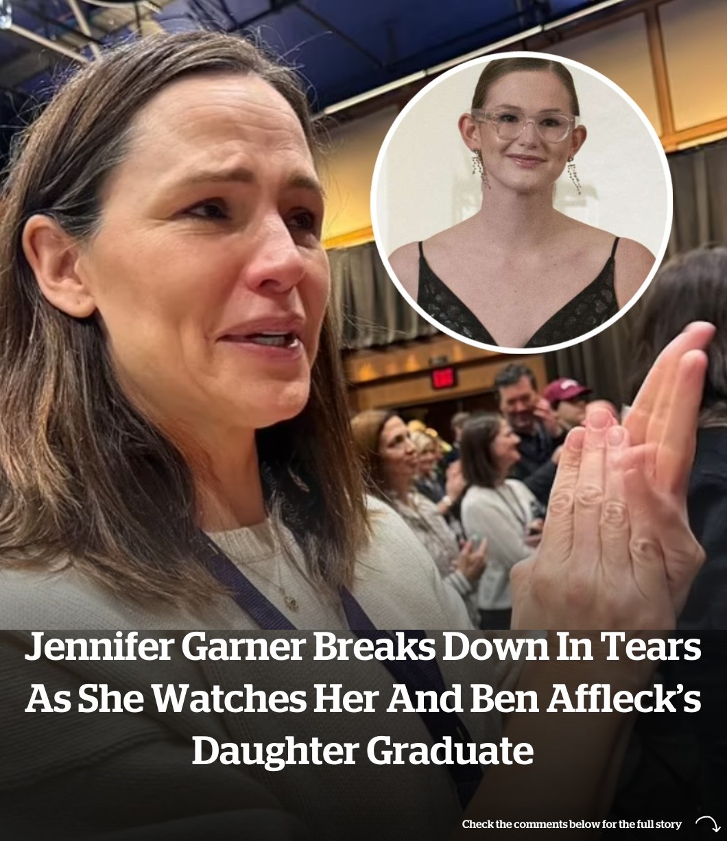 Jennifer Garner breaks down in tears as she watches her and Ben Affleck ...