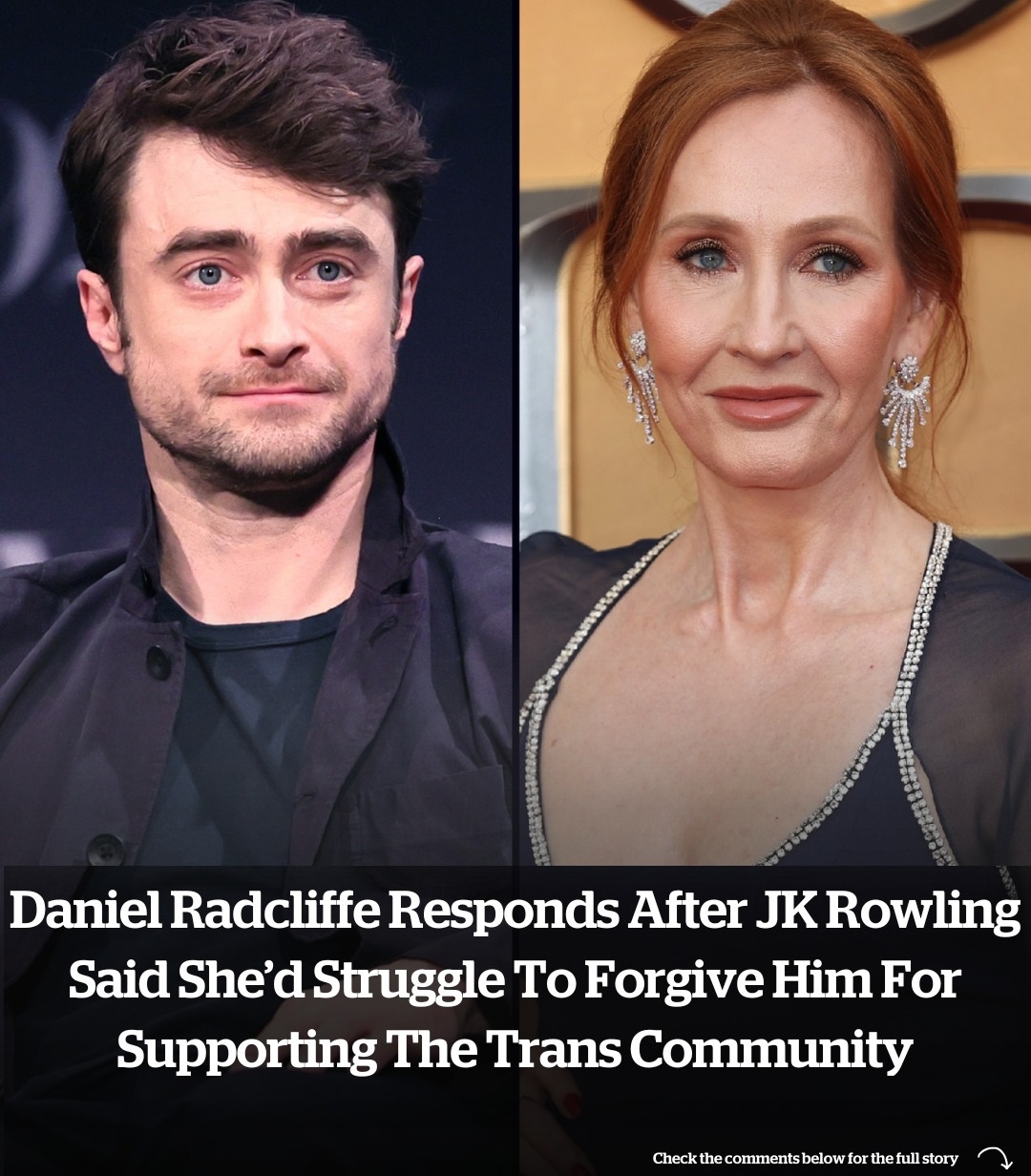 Daniel Radcliffe responds after JK Rowling said she'd struggle to ...