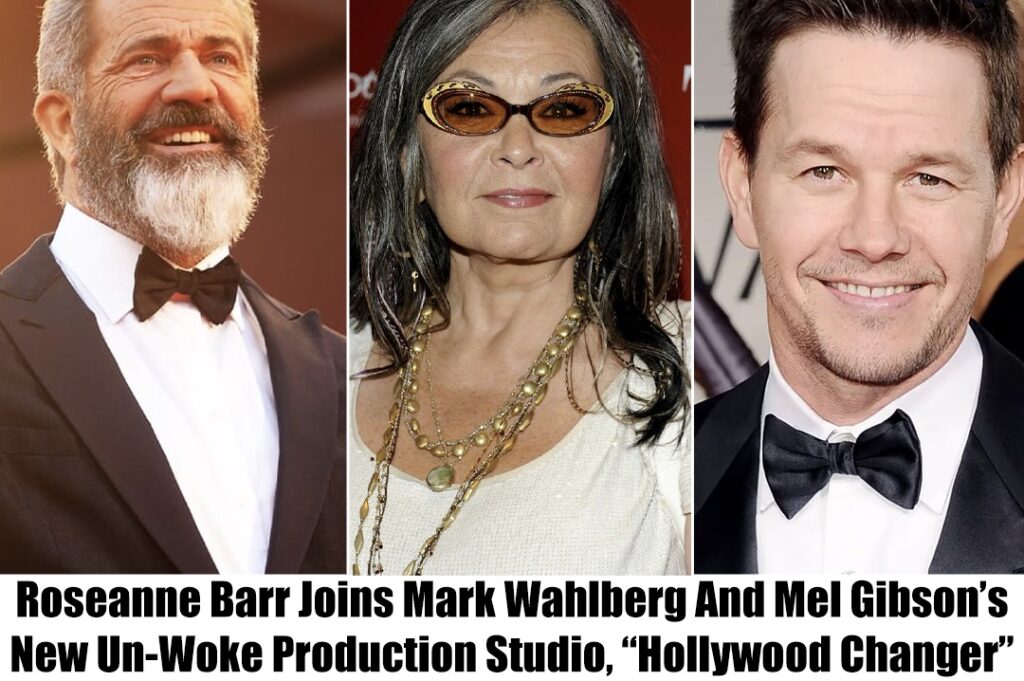 Breaking: Roseanne Barr Joins Forces with Mark Wahlberg and Mel Gibson ...