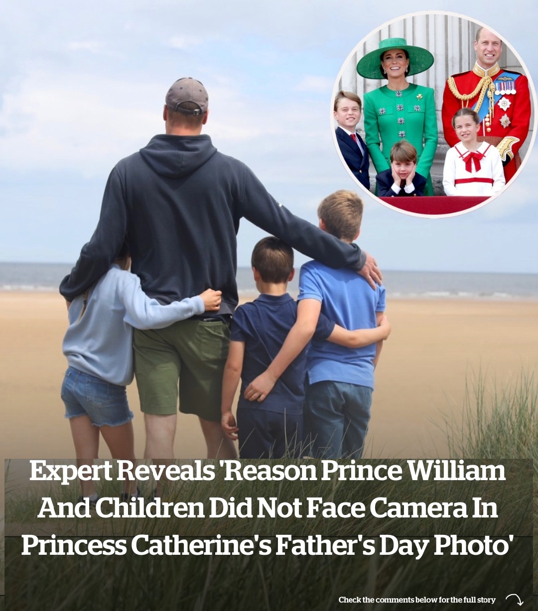 Expert reveals 'reason Prince William and children did not face camera ...