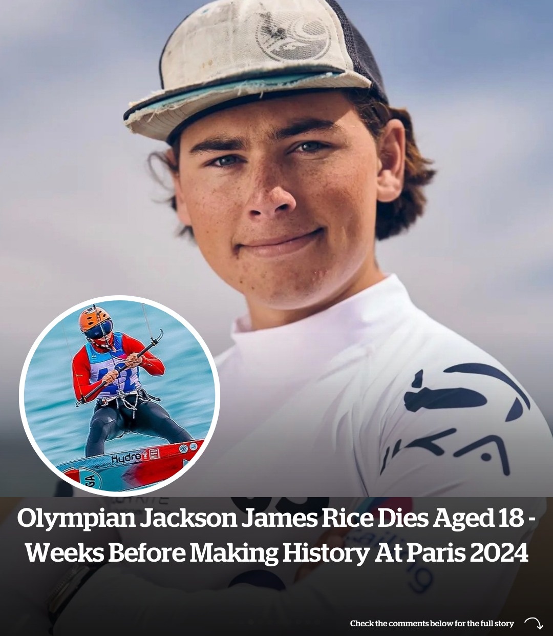 Olympian Jackson James Rice dies aged 18 - weeks before making history ...