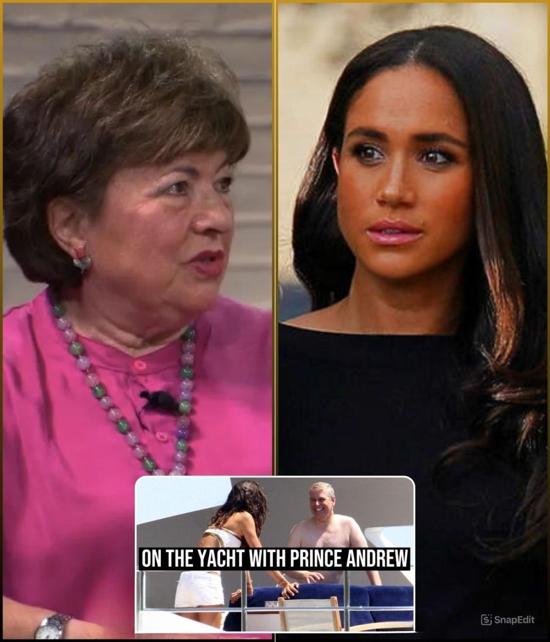 Meghan Markle 'STARED' after royal photographer Angela Levin claims to ...