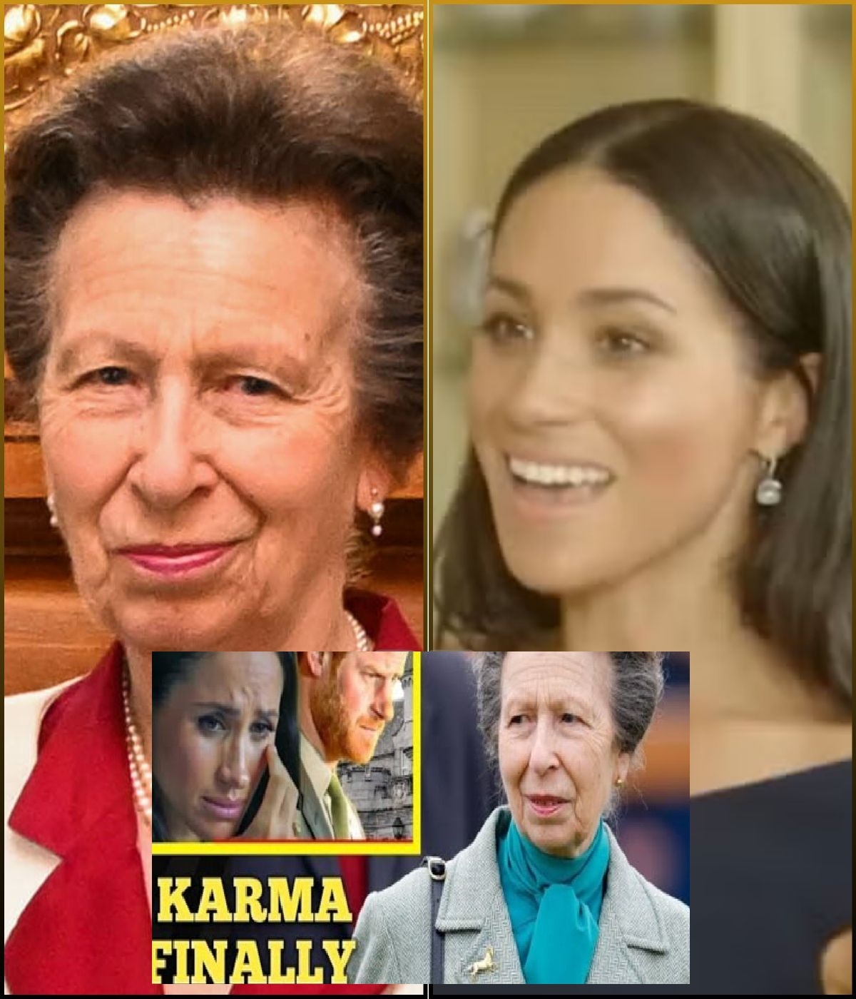 PUNISHMENT! Anne DEFEATED Meghan’s FALSENESS, FREEZE ALL OF Harry’s ...