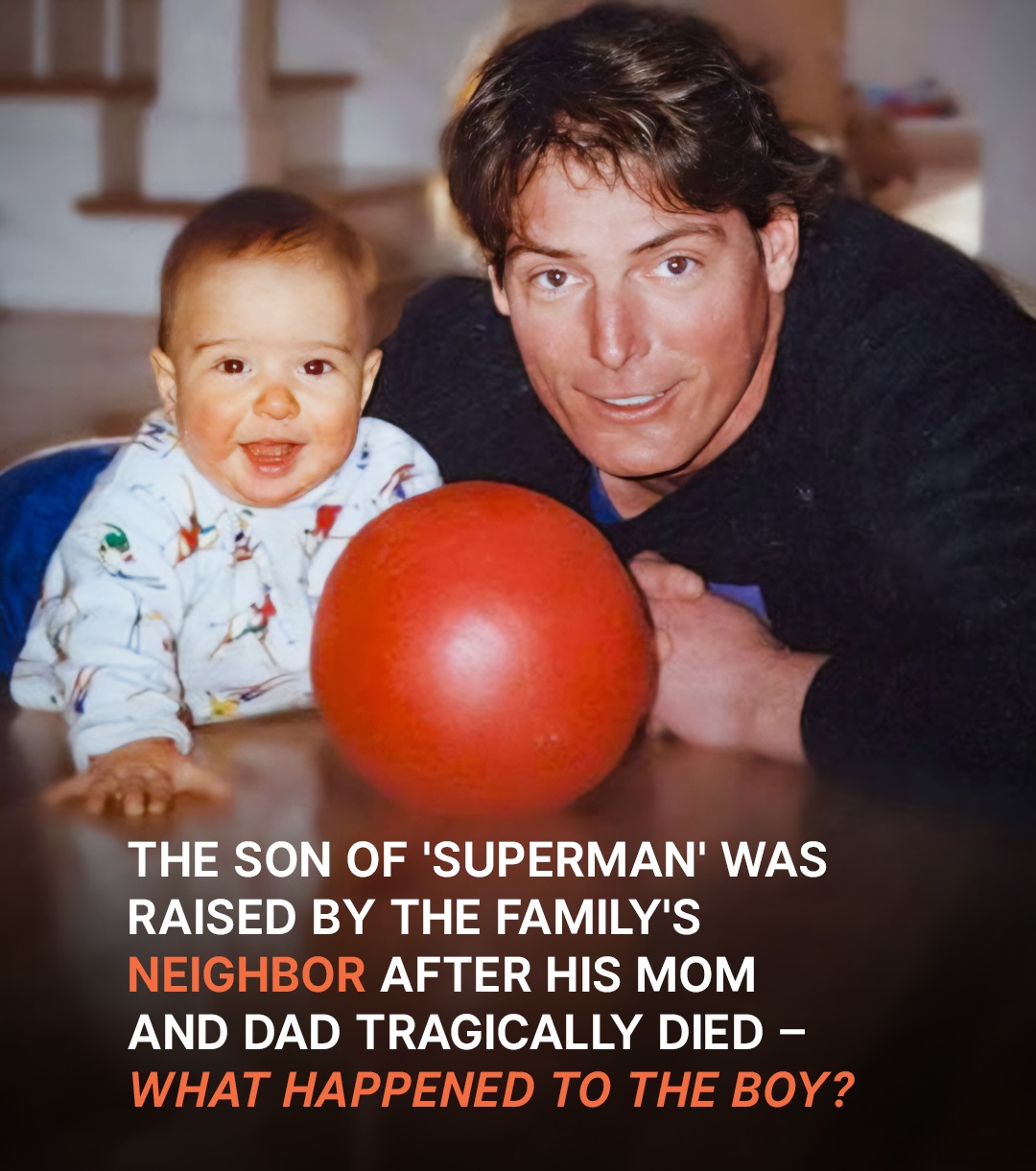 'Superman' Christopher Reeve's Son, Adopted by Neighbors, Impresses ...