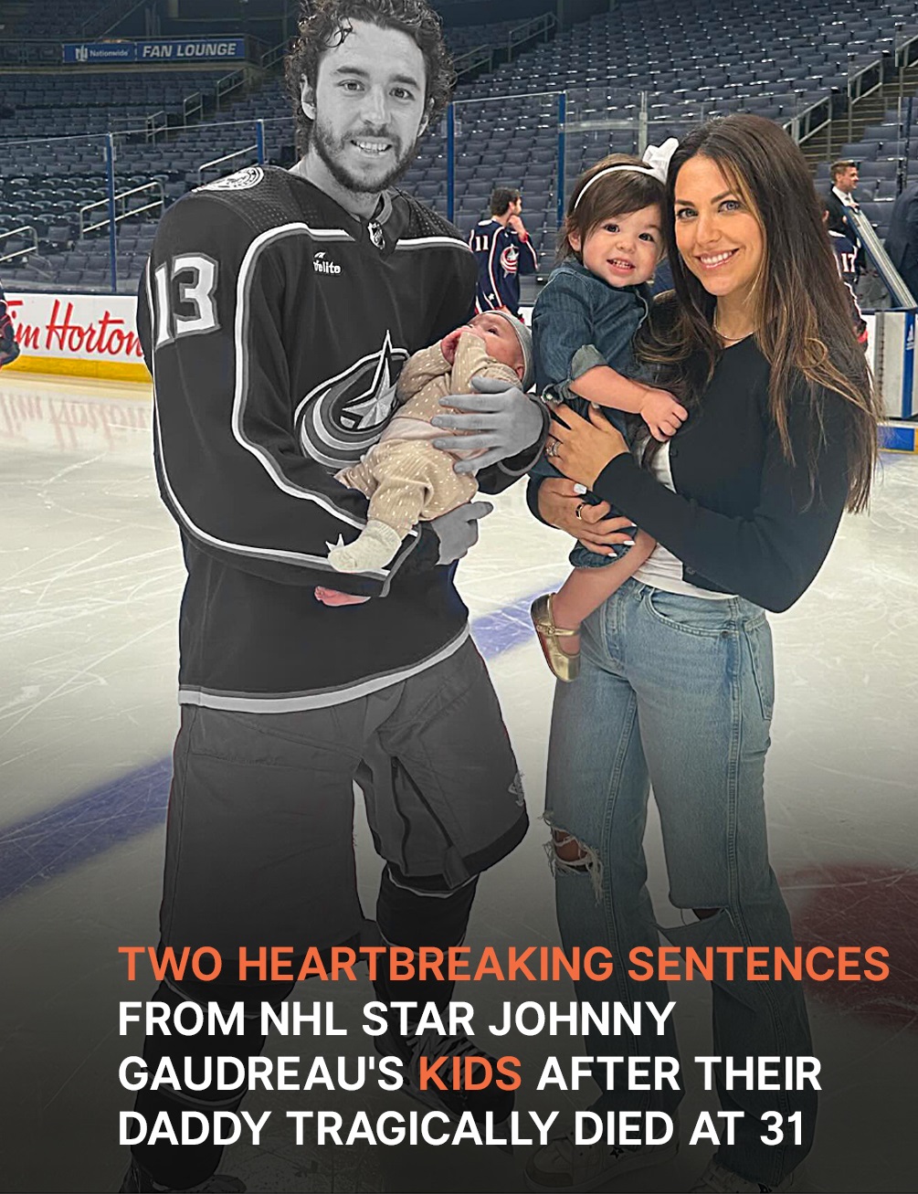 NHL Star Johnny Gaudreau's Wife, Meredith, Speaks Out after His Tragic ...