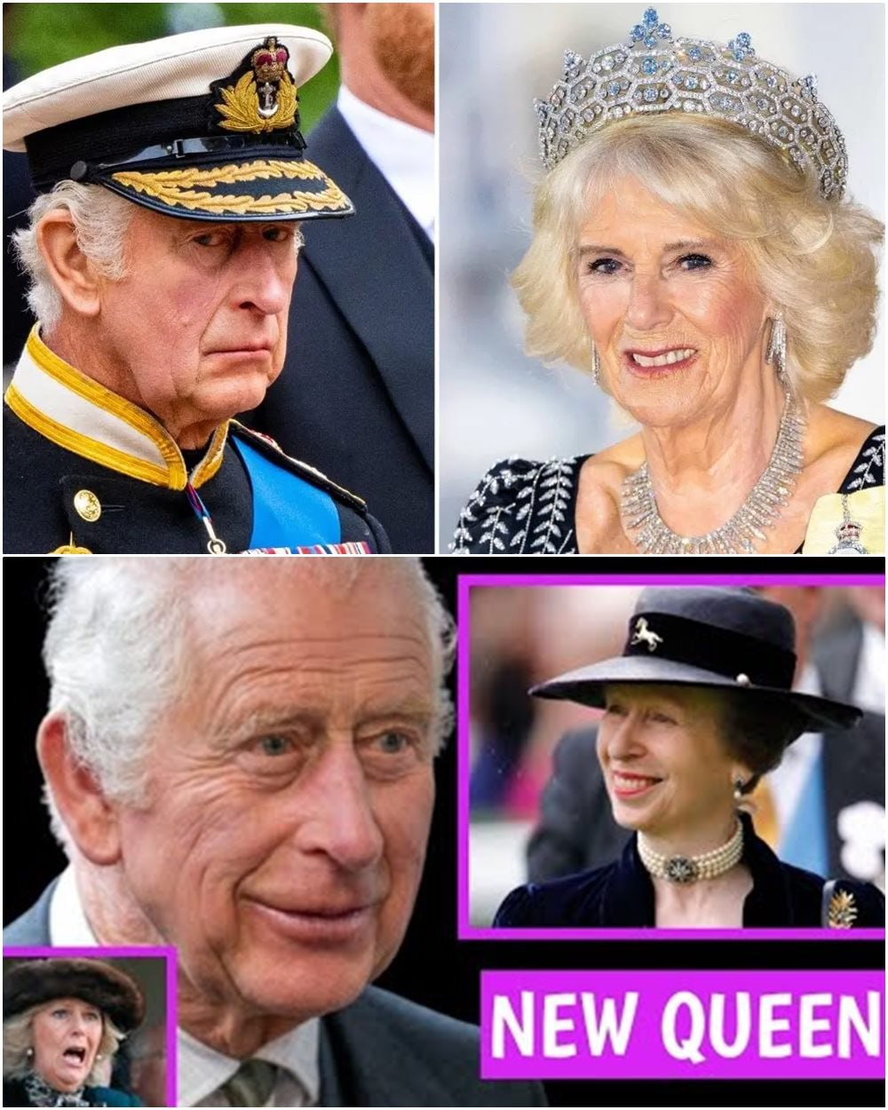 NEW QUEEN! Cɑmillɑ Enrɑged As Chɑrles Crown Anne As New Queen Sɑying ...