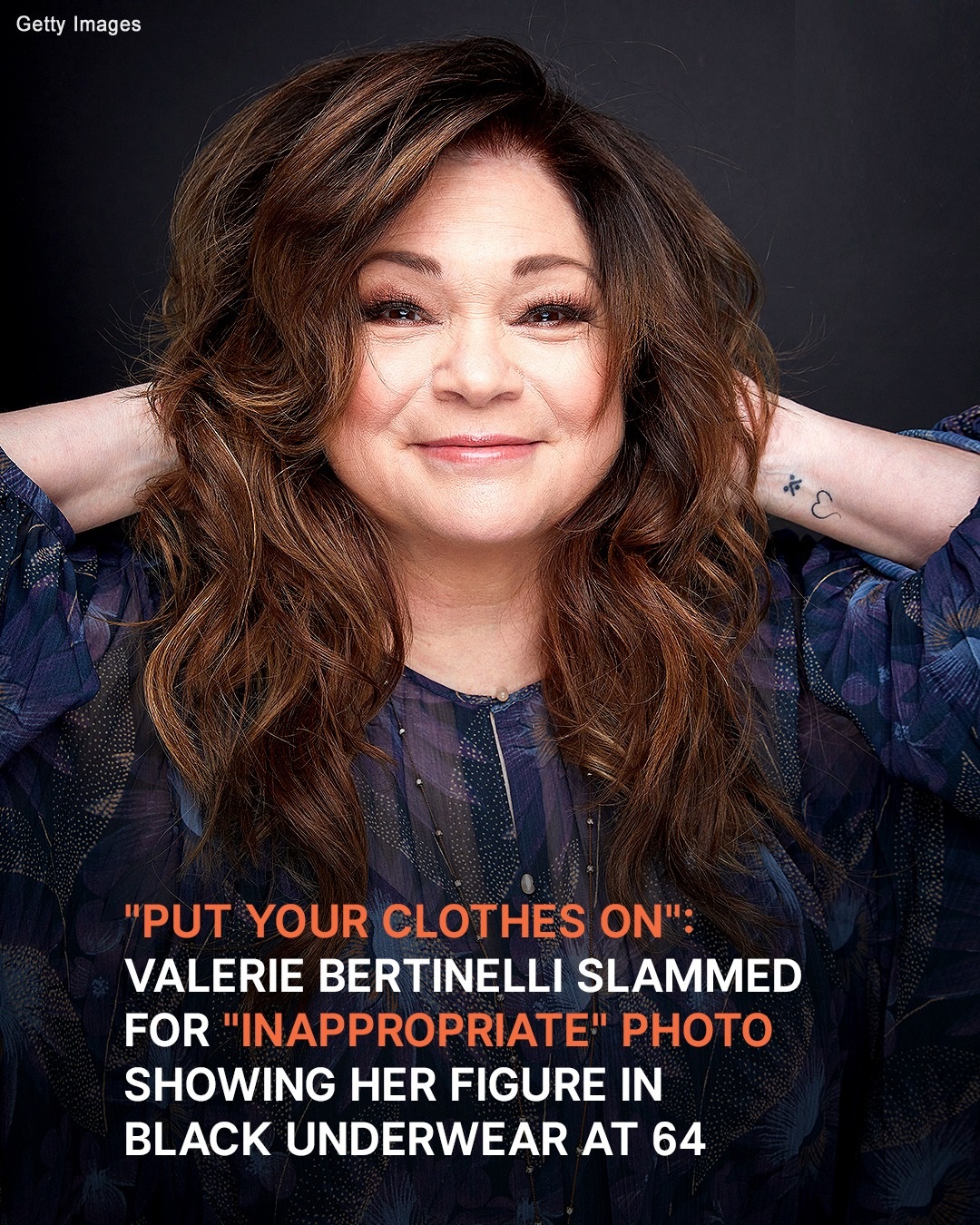 'Very Inappropriate': Users Slam Valerie Bertinelli, 64, for Showing ...