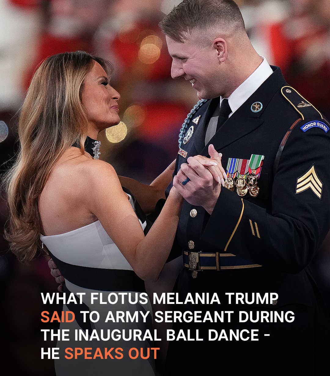 What FLOTUS, Melania Trump, Said to Army Sergeant During the Inaugural ...