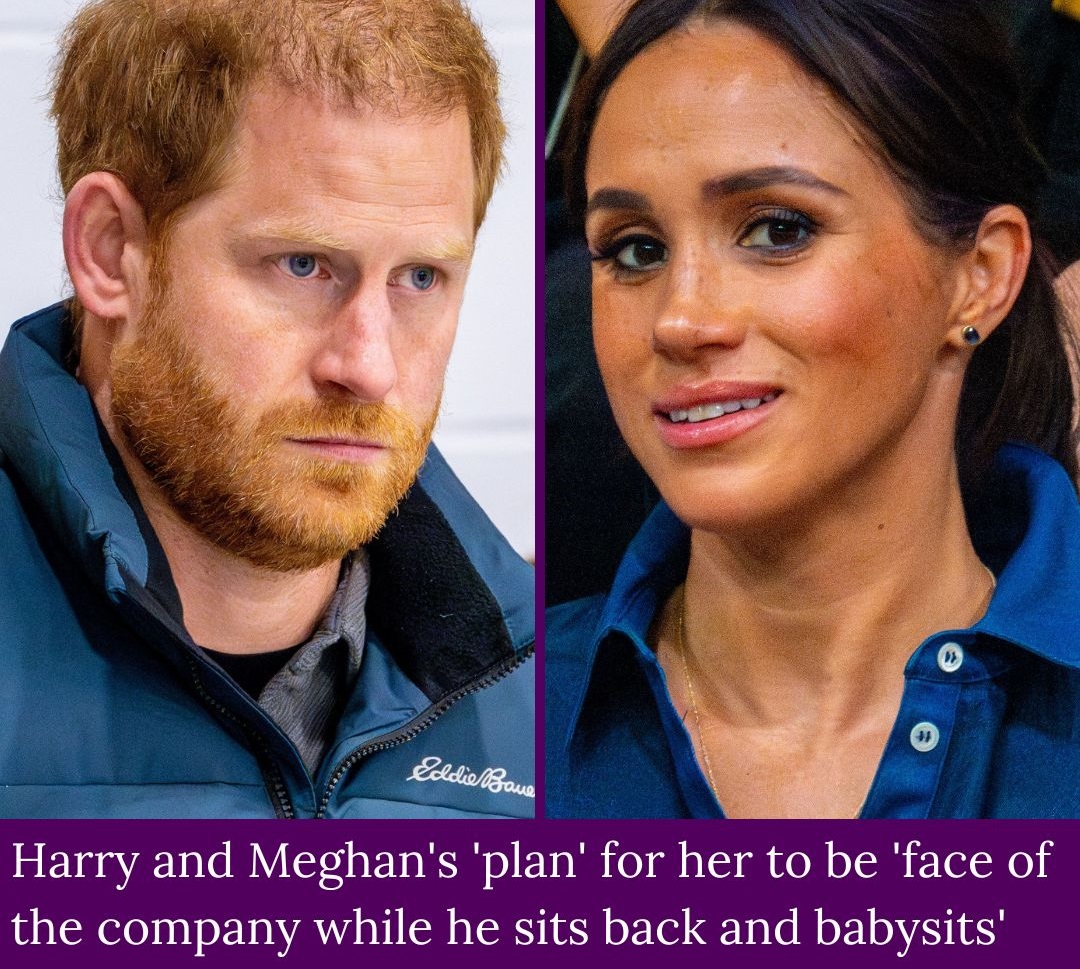 Inside Prince Harry and Meghan Markle’s ‘plan’ for her to be ‘face of the company while he sits ...