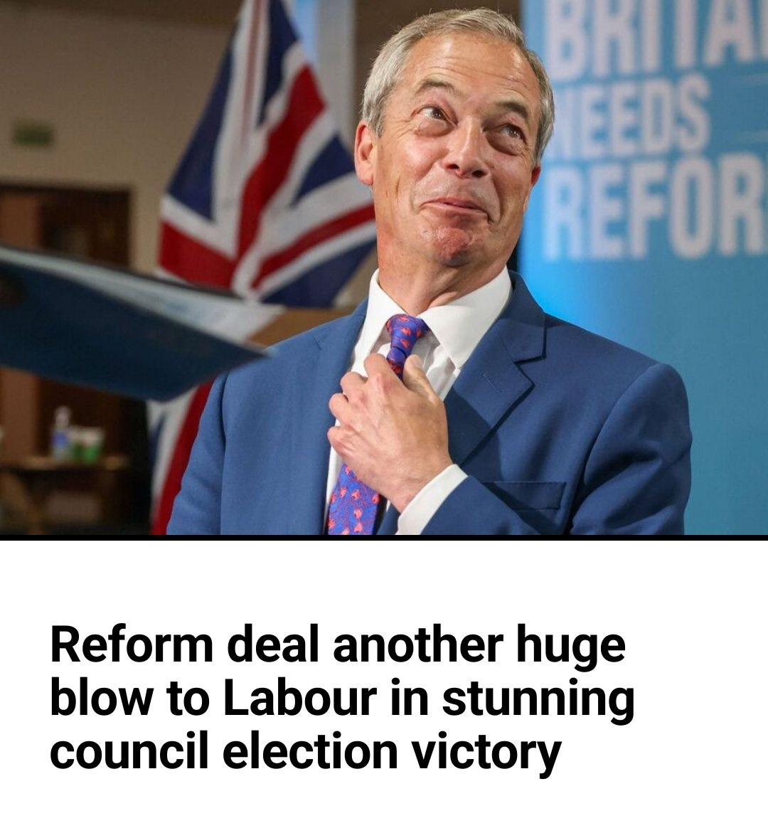 Reform deals another huge blow to Labour in stunning election victory ...