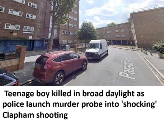 Teenage boy killed in broad daylight as police launch murder probe into ...