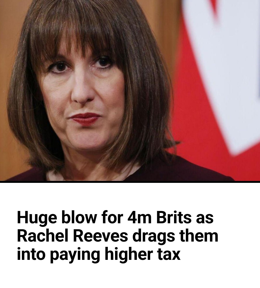 Huge blow for 4m Brits as Rachel Reeves drags them into paying higher ...