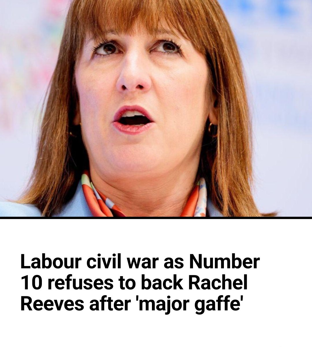 Labour civil war erupts as Number 10 refuses to back Rachel Reeves ...